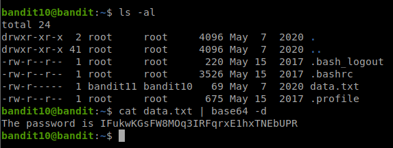 OverTheWire Bandit | RethinkSec