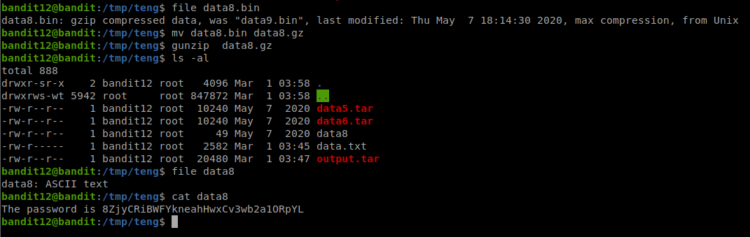 OverTheWire Bandit | RethinkSec