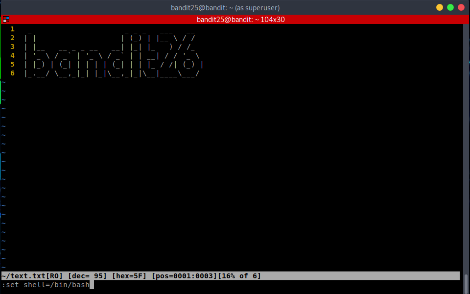 OverTheWire Bandit | RethinkSec